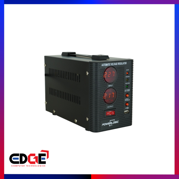 1200VA/500W, POWERLOGIC AVR-1200F True Rated AVR – EDGE Computer Technologies