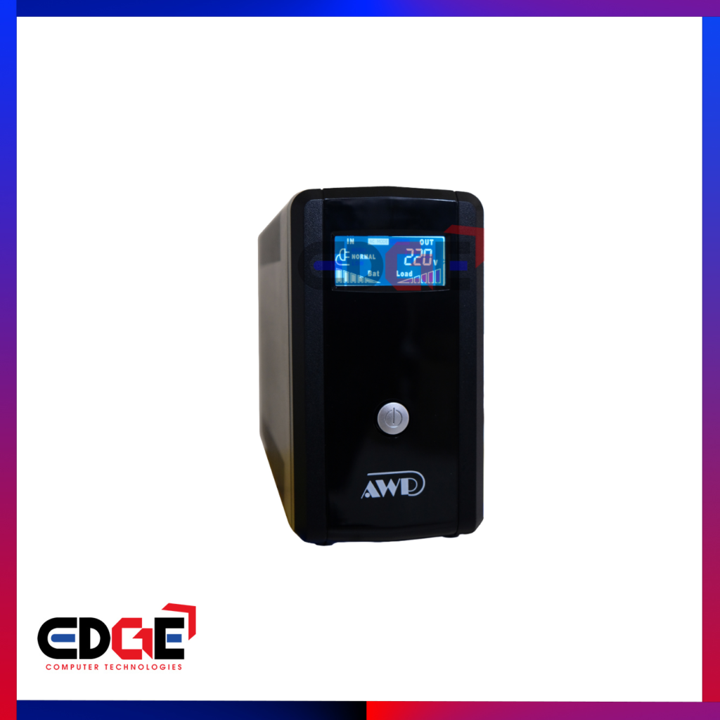 1000VA/600W, AWP Aide Pro LCD UPS – EDGE Computer Technologies