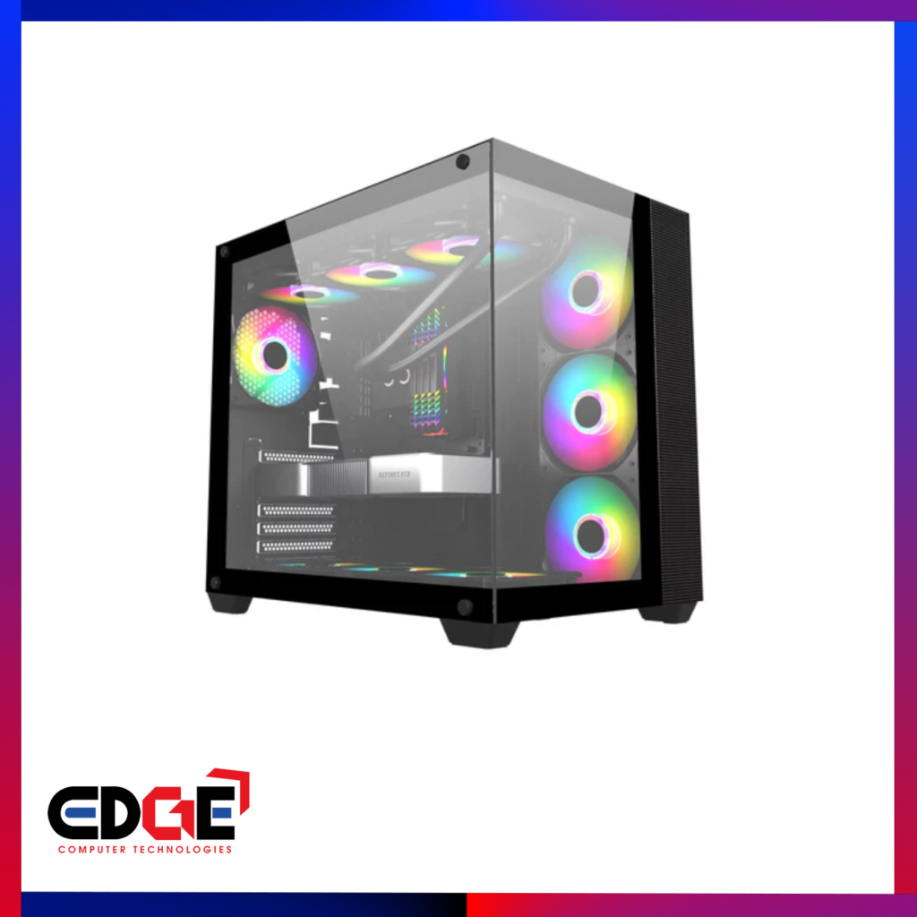 TRENDSONIC Igloo IG30A ATX/mATX/ITX PC Chassis, Black – EDGE Computer ...