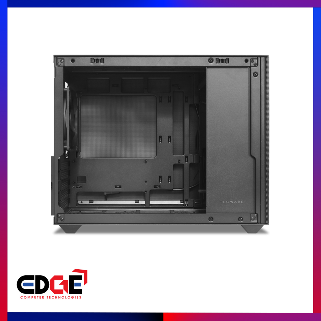 TECWARE Fusion 2 mATX / ITX TG Chassis, 2*120mm, Black – EDGE Computer ...