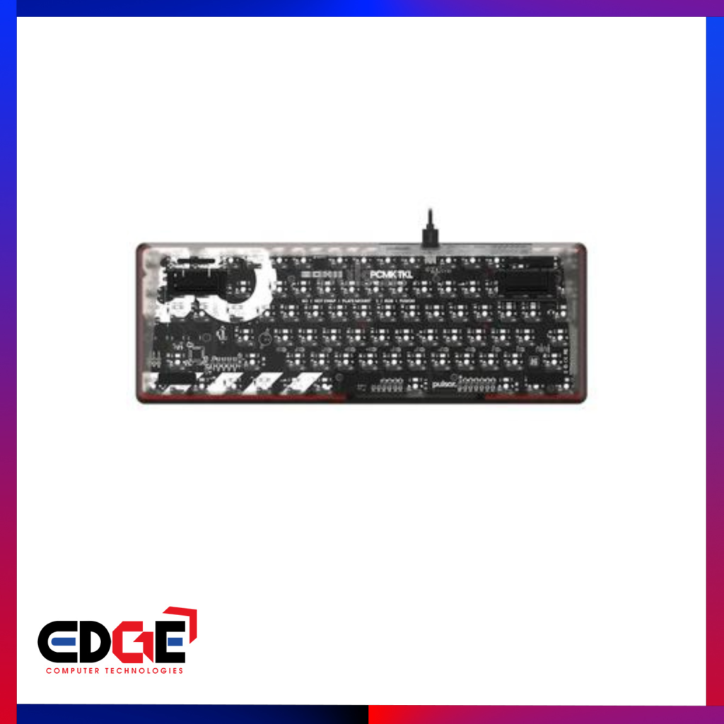 PULSAR Ansi TKL Barebone Keyboard, Black – EDGE Computer Technologies