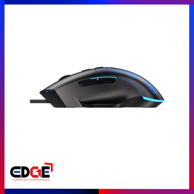 AULA Wind F812 w/ Rainbow Backlight Wired Gaming Mouse, Black – EDGE ...