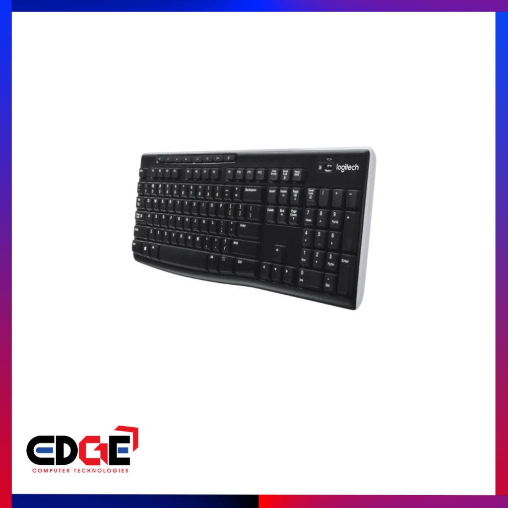 LOGITECH K270 Wireless Keyboard, Black – EDGE Computer Technologies