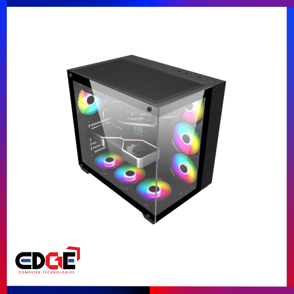 TRENDSONIC Igloo IG30A ATX/mATX/ITX PC Chassis, Black – EDGE Computer ...