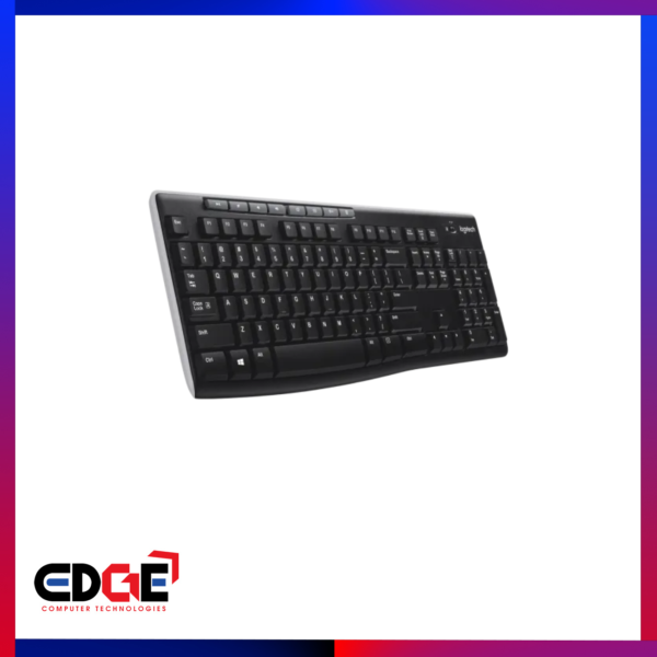 LOGITECH K270 Wireless Keyboard, Black – EDGE Computer Technologies