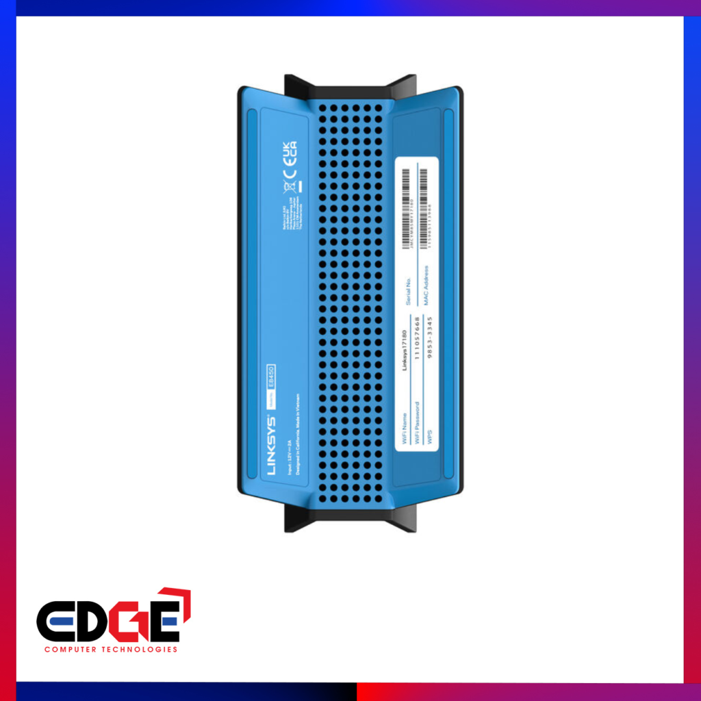 LINKSYS E8450-AH Router, WIFI 6 AX3200, Dual Band – EDGE Computer ...