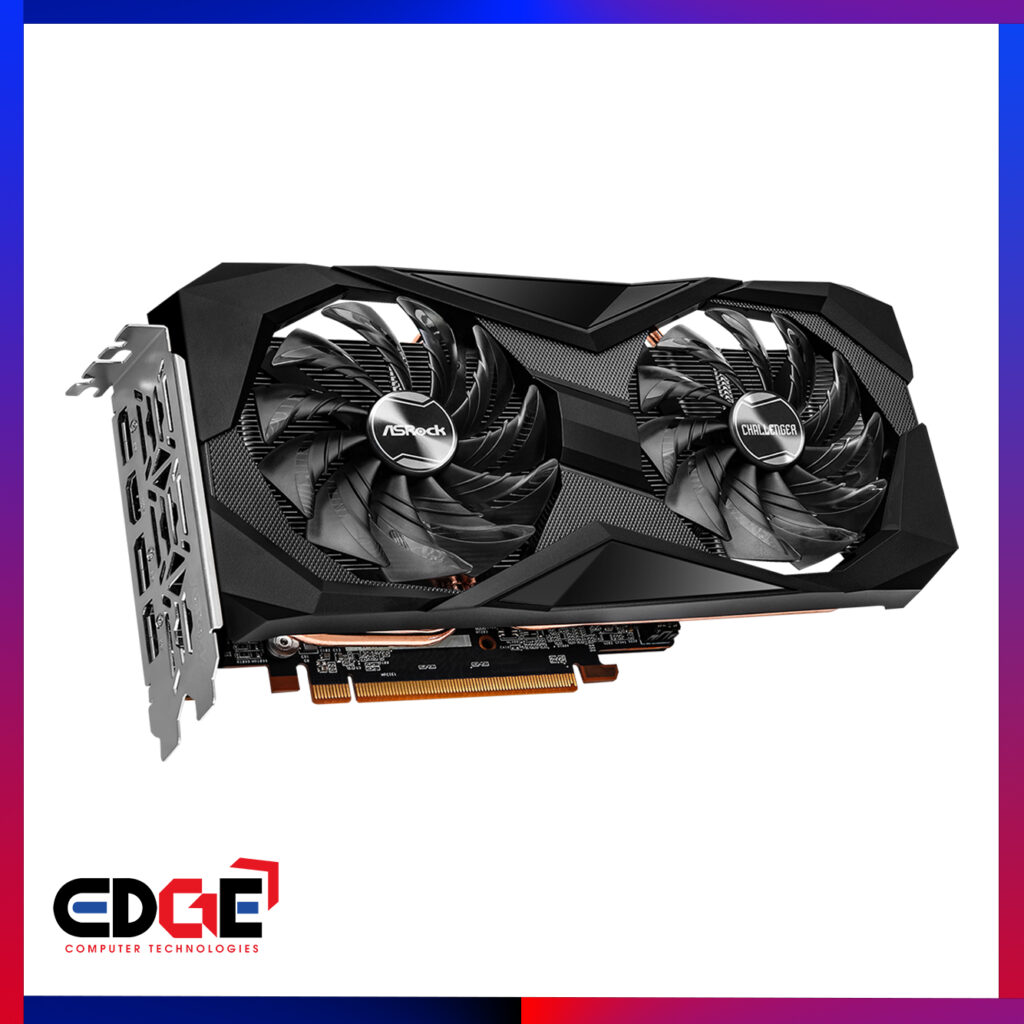 ASROCK AMD Radeon RX 6600 Challenger D 8G GPU – EDGE Computer Technologies