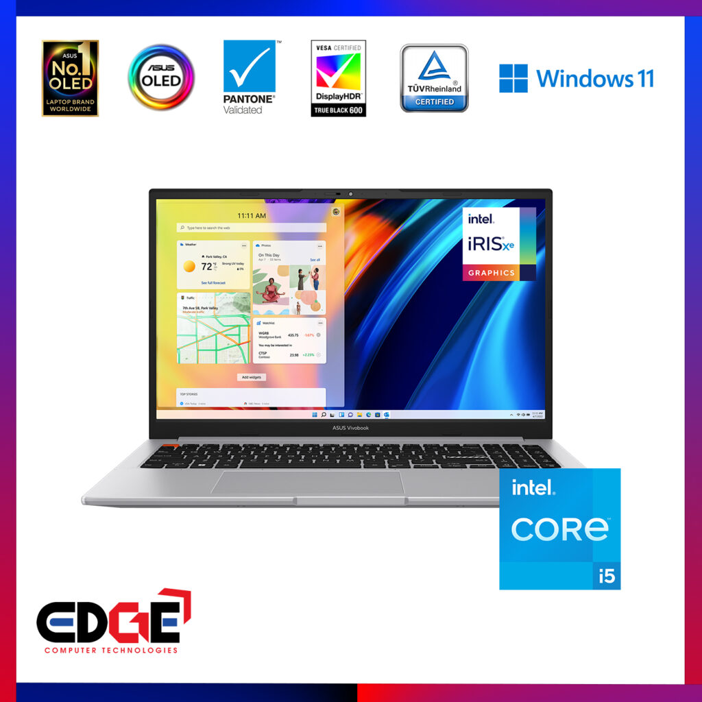 ASUS Vivobook S14 OLED Laptop, K3402ZA-KM130WS, Intel Core i5-12500H ...
