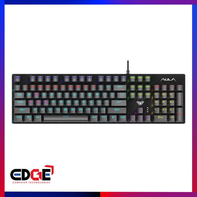AULA Mountain S2022 Mechanical Keyboard, Black – EDGE Computer Technologies