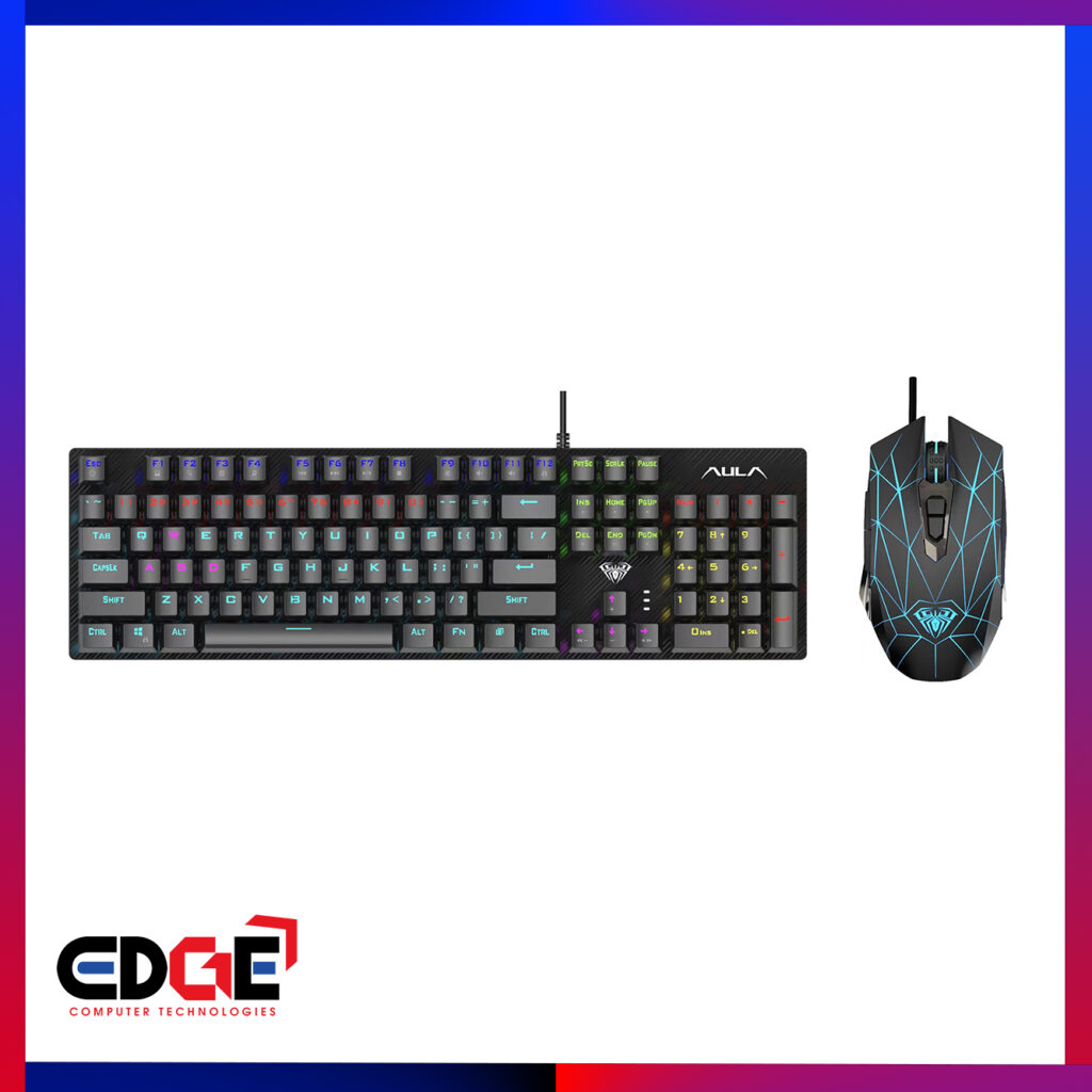 AULA Wind T640 Wired Keyboard & Mouse Combo – EDGE Computer Technologies