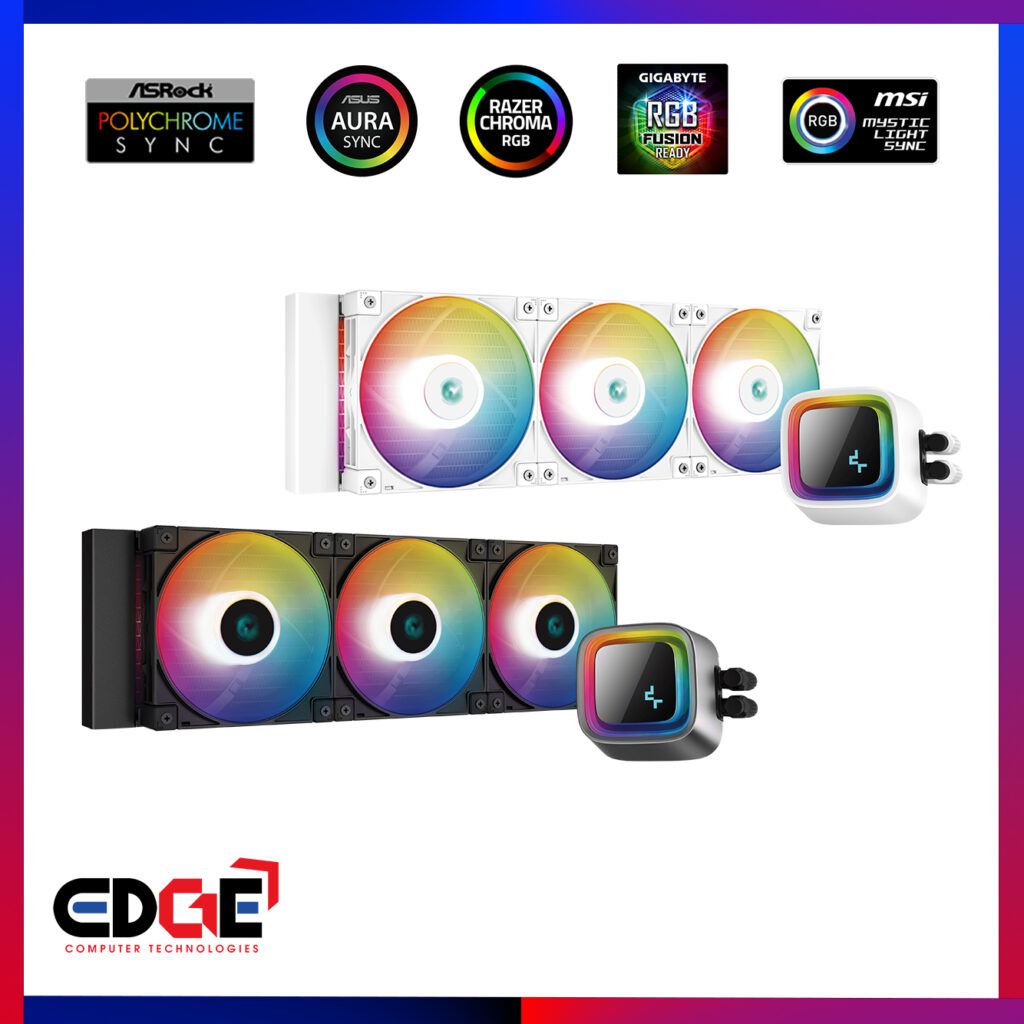 DEEPCOOL LS720 Infinity Series ARGB AIO Liquid CPU Cooler, 3-fans, 500 ...