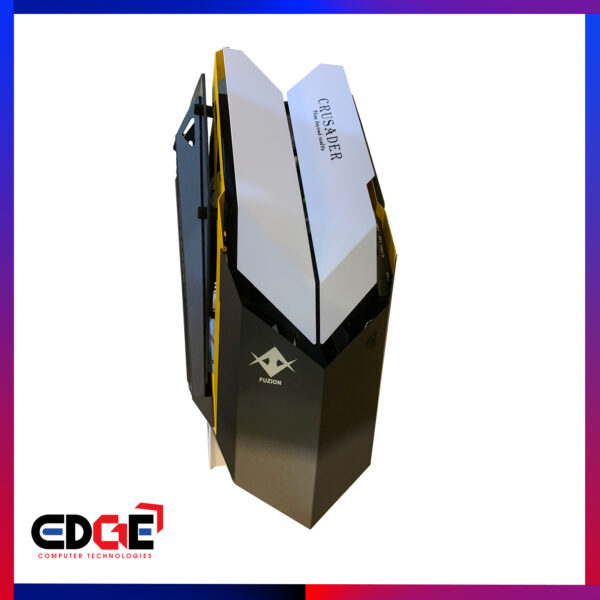 FUZION Crusader FG0-01B TG w/ RGB LED & 2x12cm Fan Remote Control ...