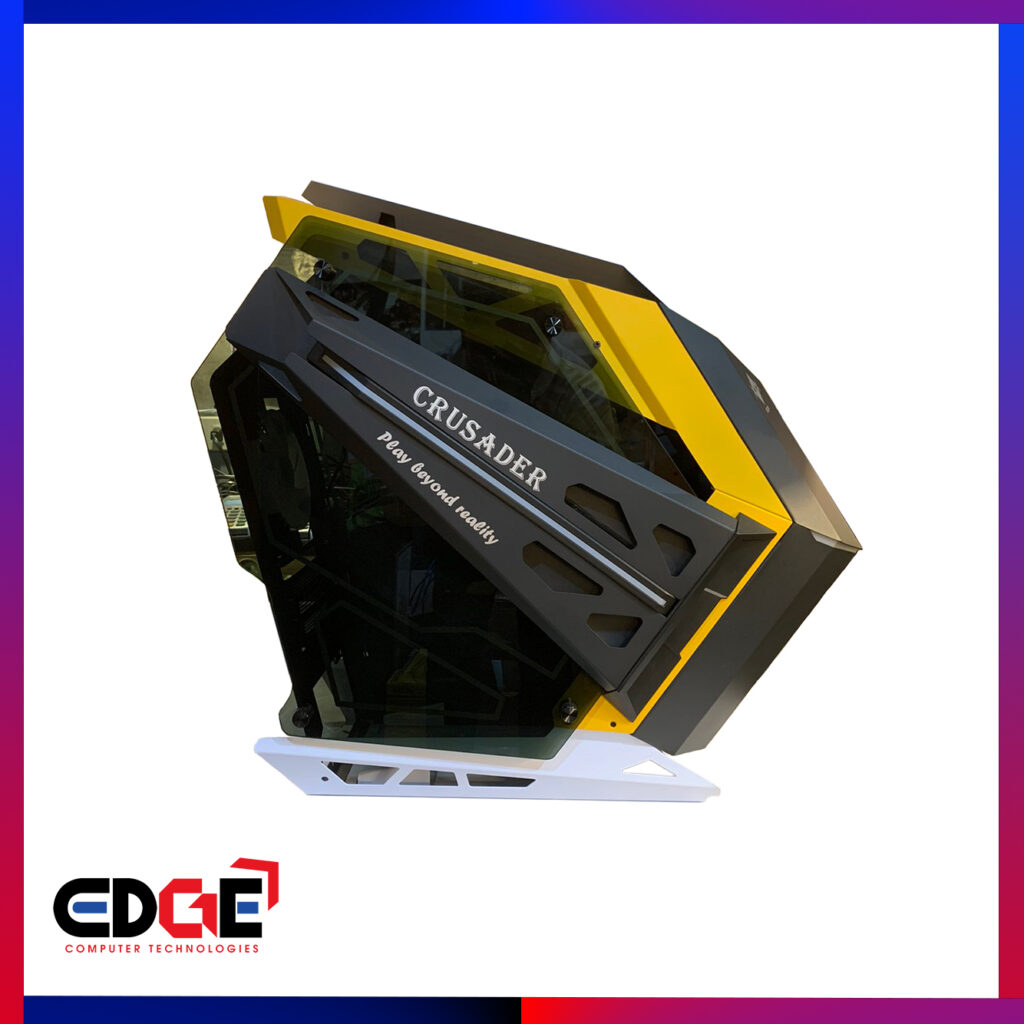 FUZION Crusader FG0-01B TG w/ RGB LED & 2x12cm Fan Remote Control ...