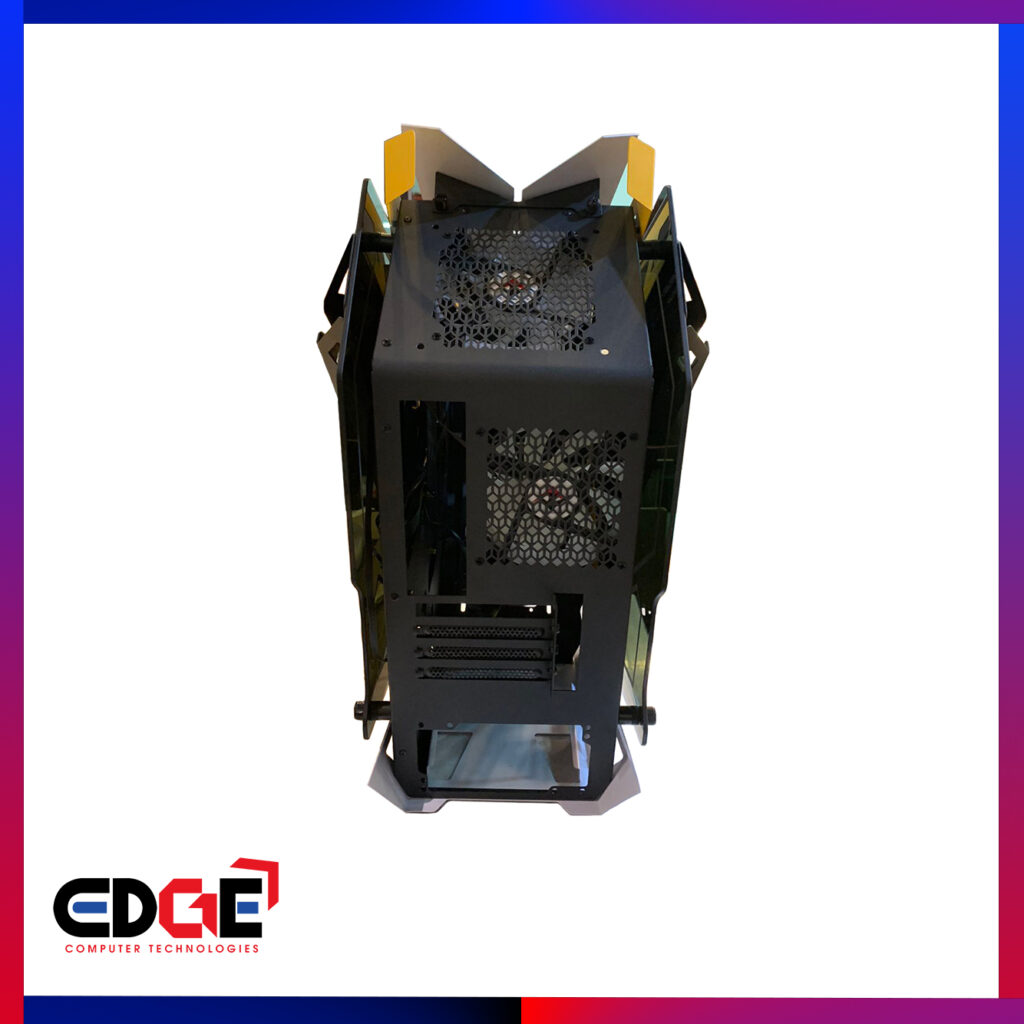 FUZION Crusader FG0-01B TG w/ RGB LED & 2x12cm Fan Remote Control ...