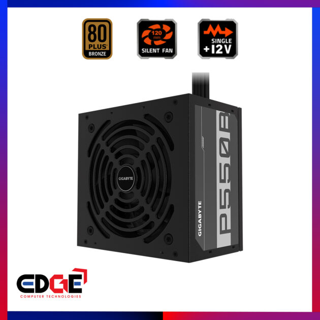 550W, GIGABYTE P550B PSU, 80+ Bronze – EDGE Computer Technologies