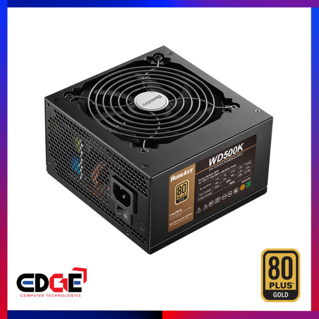 500W, HUNTKEY WD500K PSU, 80+ Gold – EDGE Computer Technologies
