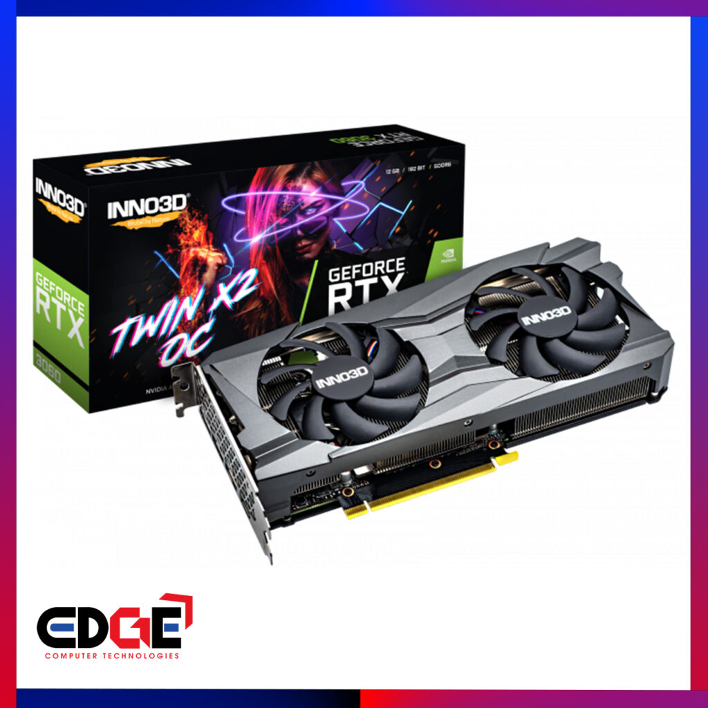 INNO3D GeForce RTX 3060 Twin X2 OC 12G GPU – EDGE Computer Technologies