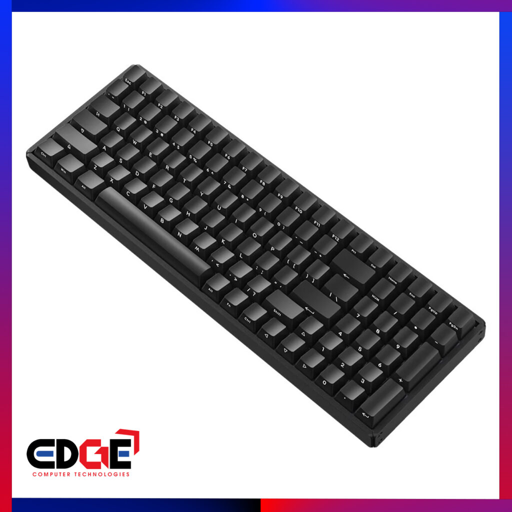 IQUNIX F96 Knight Black RGB Wireless 100% Mechanical Keyboard, Cherry ...