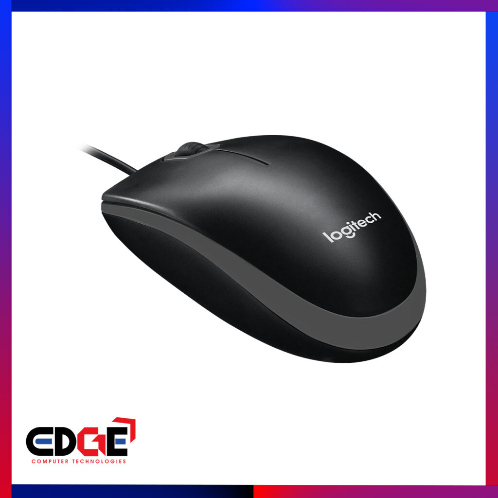 LOGITECH B100 Optical USB Mouse – EDGE Computer Technologies