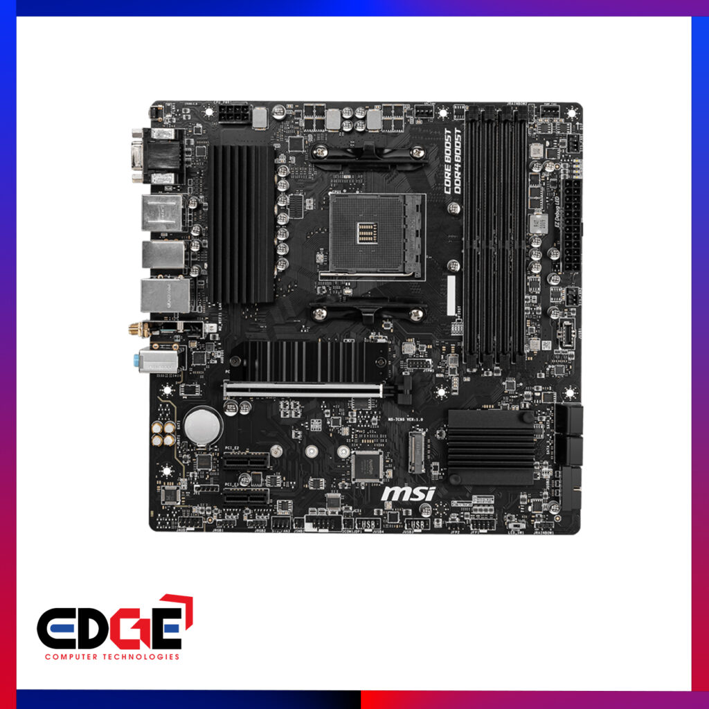 MSI B550M Pro VDH WIFI AMD Motherboard | AM4 DDR4 | WIFI + BT – EDGE Computer Technologies
