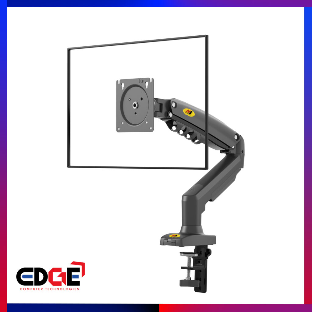 17″-30″, NORTHBAYOU F80 Single Monitor Mount Adjustable Gas Spring ...