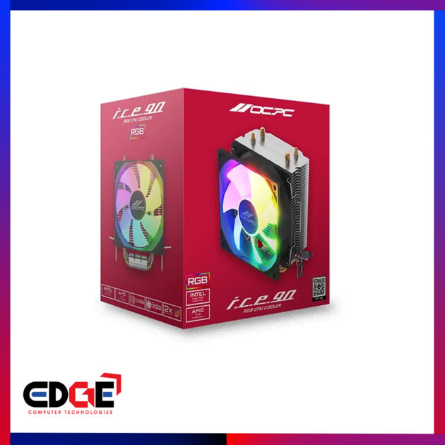 OCPC ICE-90 RGB CPU Cooler – EDGE Computer Technologies