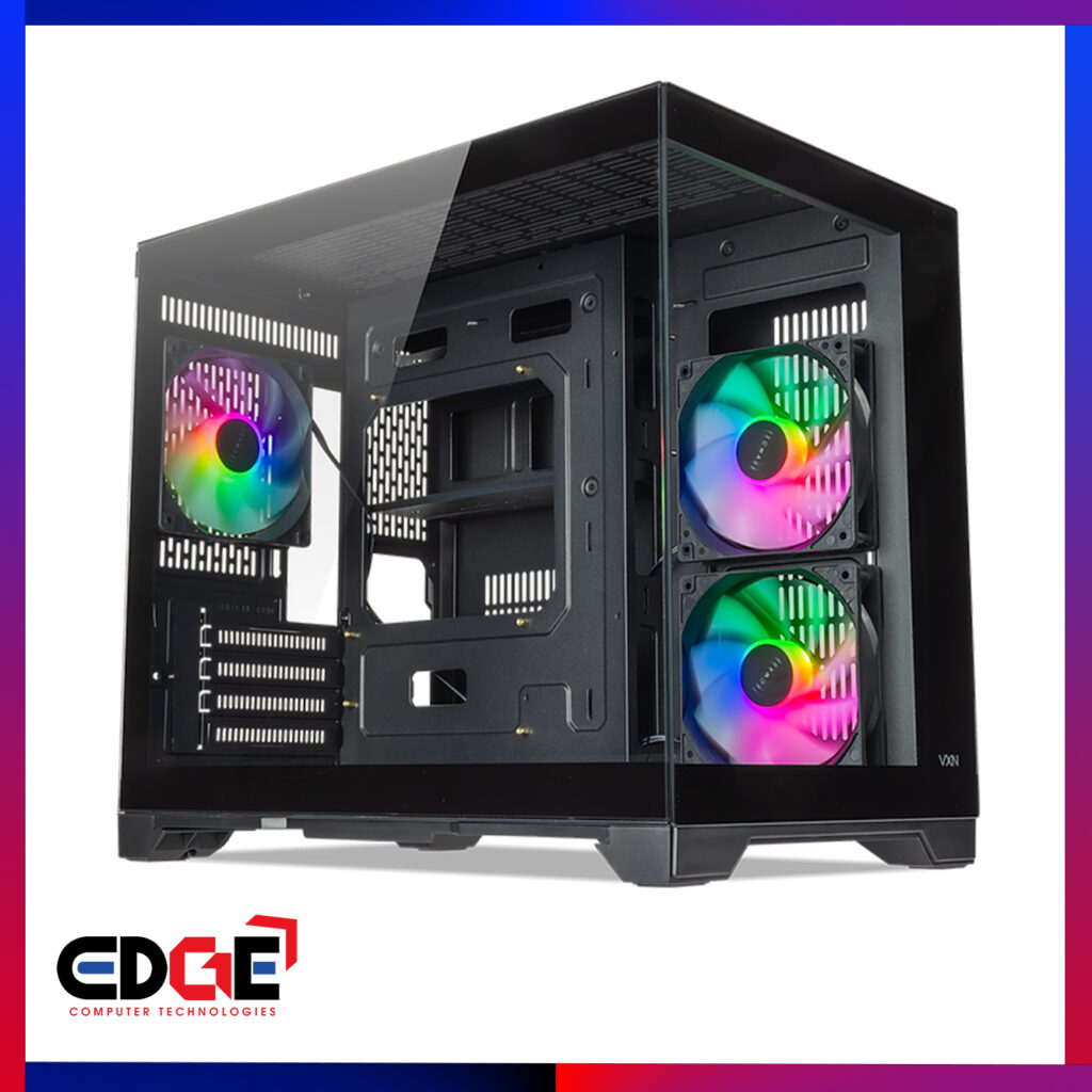 TECWARE VXN EVO MATX Dual TG Case – EDGE Computer Technologies