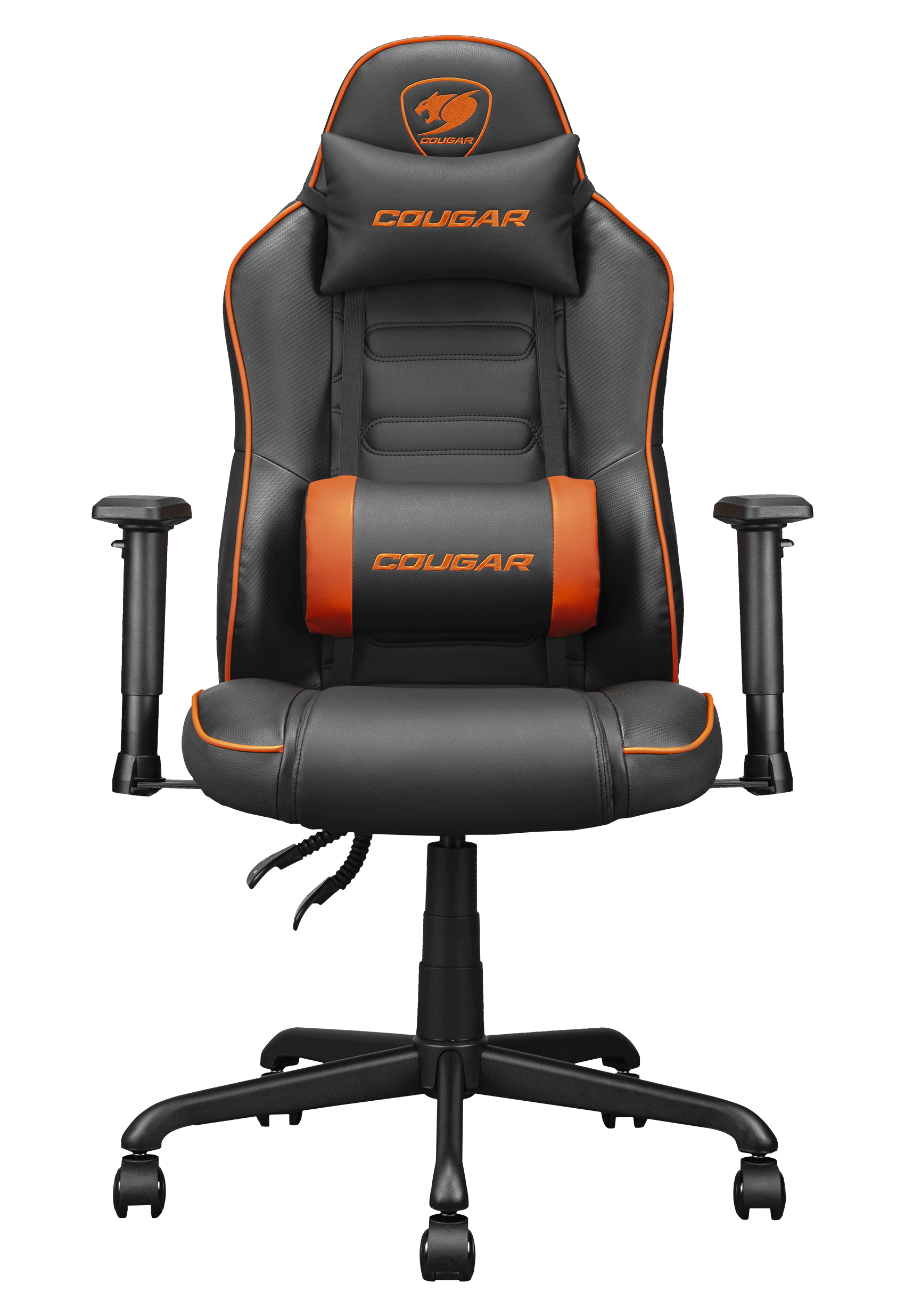 COUGAR Fusion Gaming Chair, Black-Orange – EDGE Computer Technologies