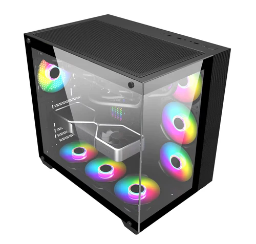 TRENDSONIC Igloo IG30A ATX/mATX/ITX PC Chassis, Black – EDGE Computer ...