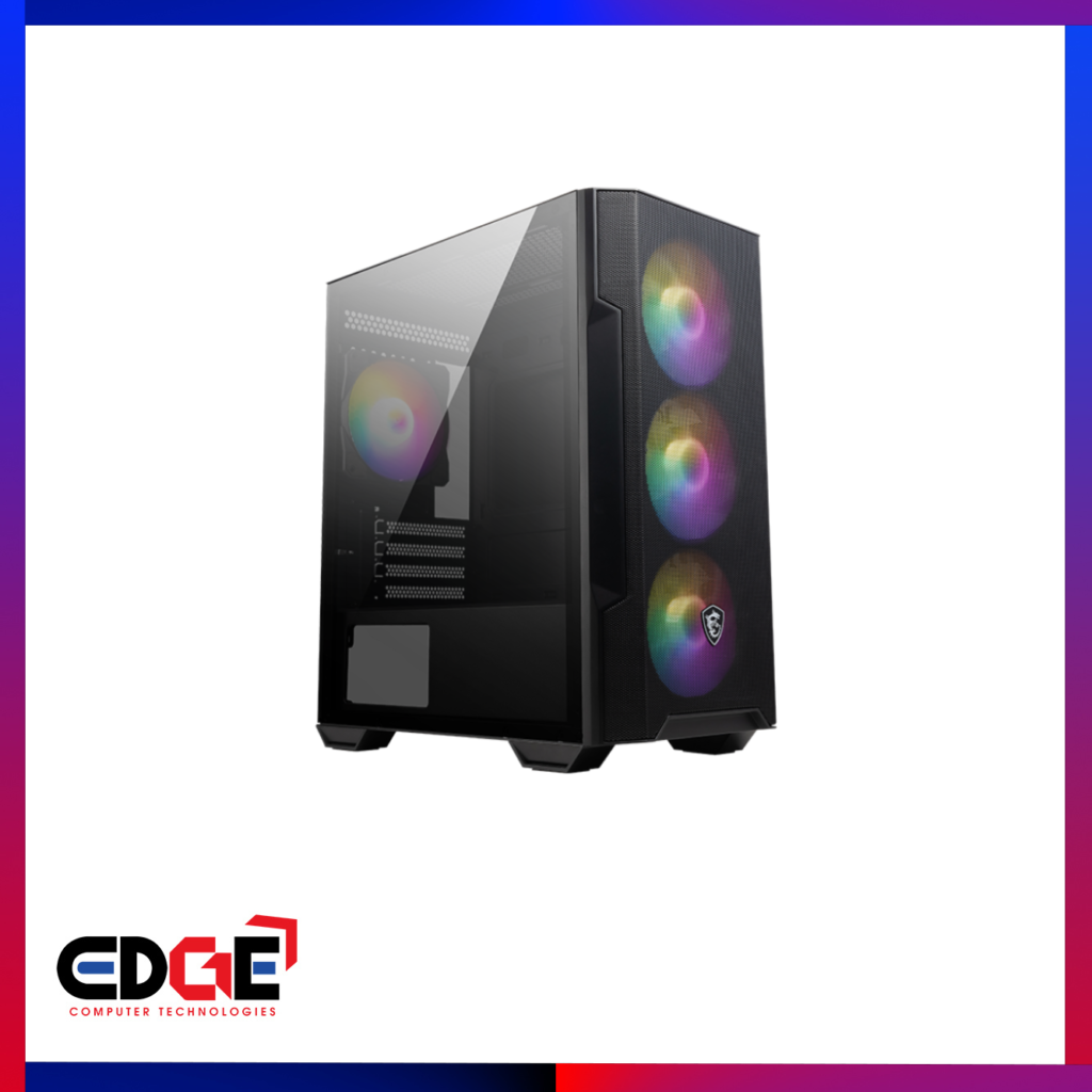 MSI MAG Forge M100R mATX/ITX PC Chassis, 3*120mm ARGB – EDGE Computer ...