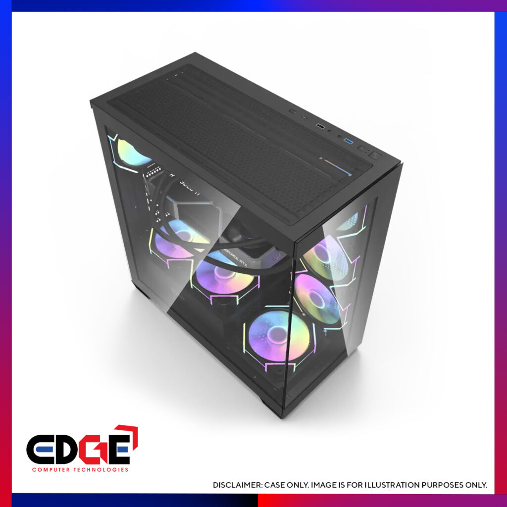 DARKFLASH DS900 ATX/mATX/ITX PC Chassis, Type C – EDGE Computer Technologies