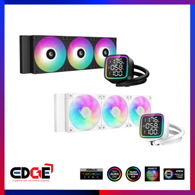 DEEPCOOL LD360 ARGB AIO Liquid CPU Cooler, 3-Fans, 600-2400rpm, 3 pin ...