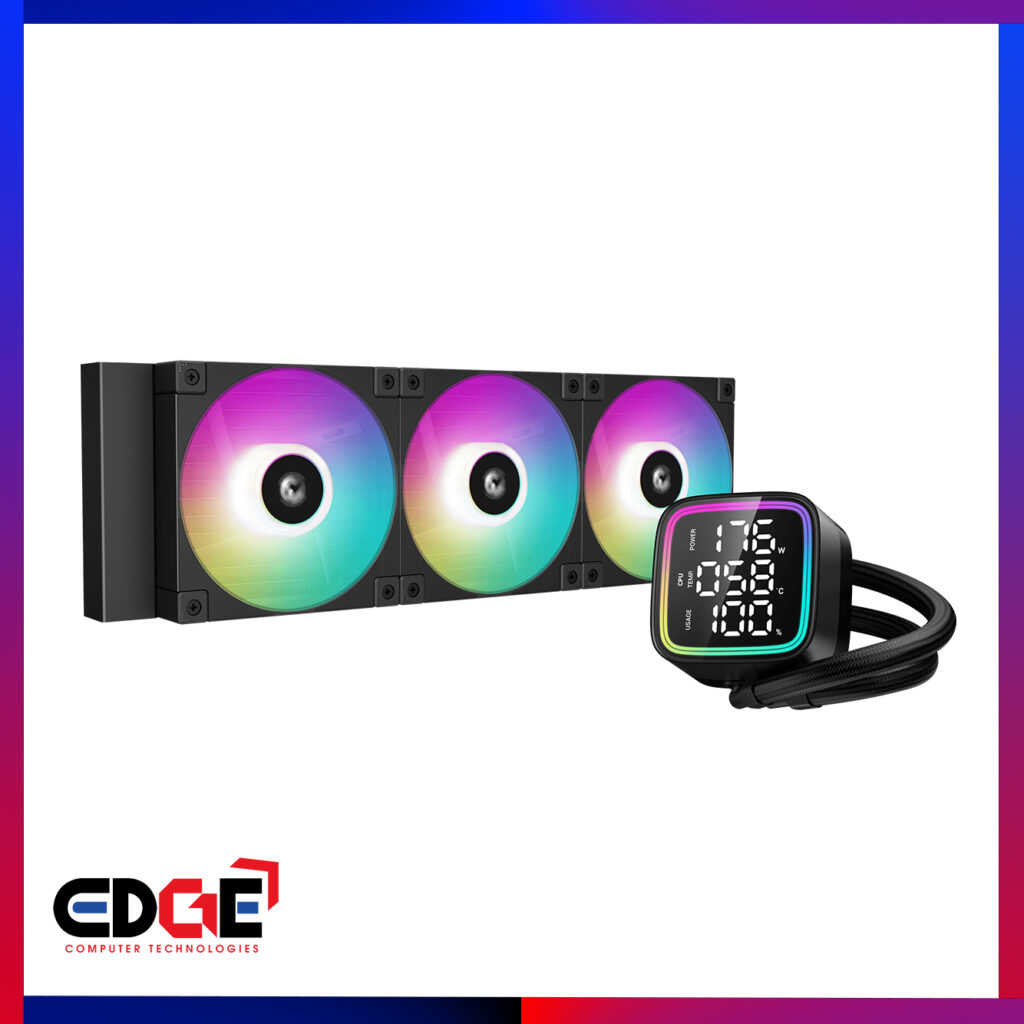 DEEPCOOL LD360 ARGB AIO Liquid CPU Cooler, 3-Fans, 600-2400rpm, 3 pin ...