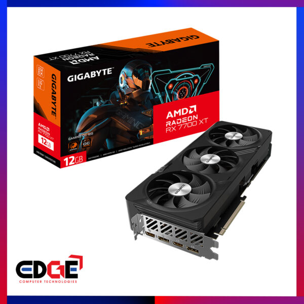 GIGABYTE RX 7700XT Gaming OC GPU, 12GB GDDR6 – EDGE Computer Technologies
