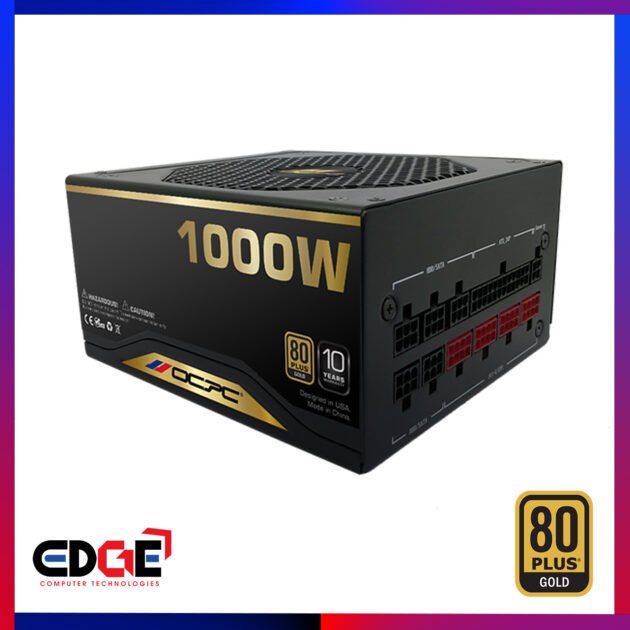 1000W, OCPC Energia 1000W PSU, 80+ Gold, Fully Modular – EDGE Computer ...