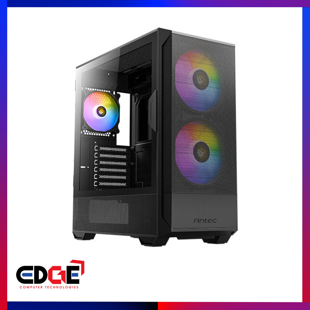 ANTEC NX416L ATX/mATX/ITX PC Chassis, 2*160mm and 1*120mm ARGB fan ...