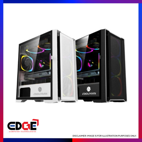 COOLMAN Ruby mATX/ITX PC Chassis – EDGE Computer Technologies