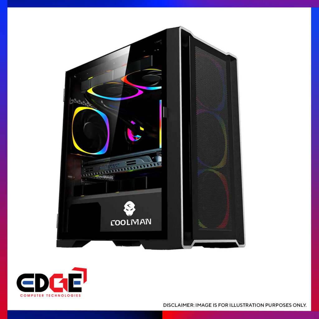 COOLMAN Ruby mATX/ITX PC Chassis – EDGE Computer Technologies