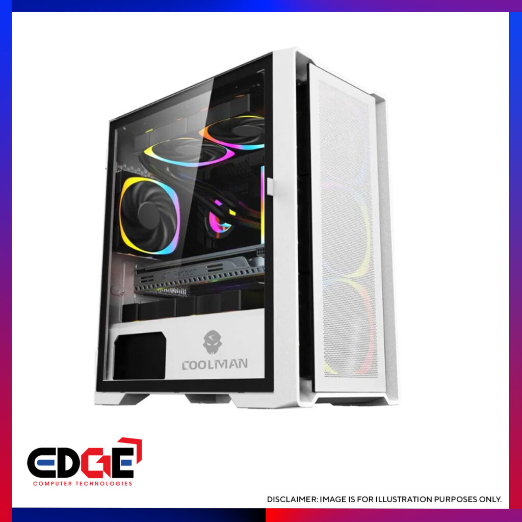COOLMAN Ruby mATX/ITX PC Chassis – EDGE Computer Technologies