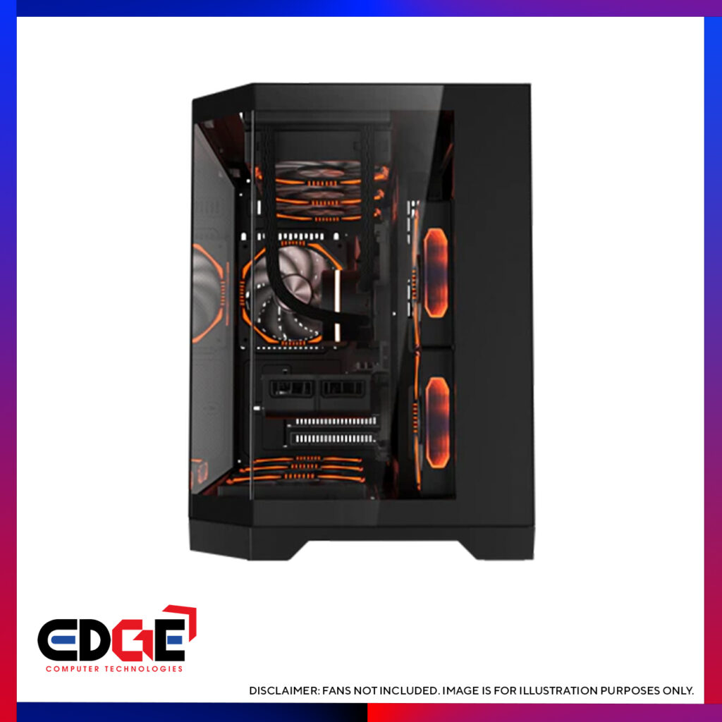 COOLMAN Spectra Dual Chamber mATX/ITX PC Chassis – EDGE Computer ...