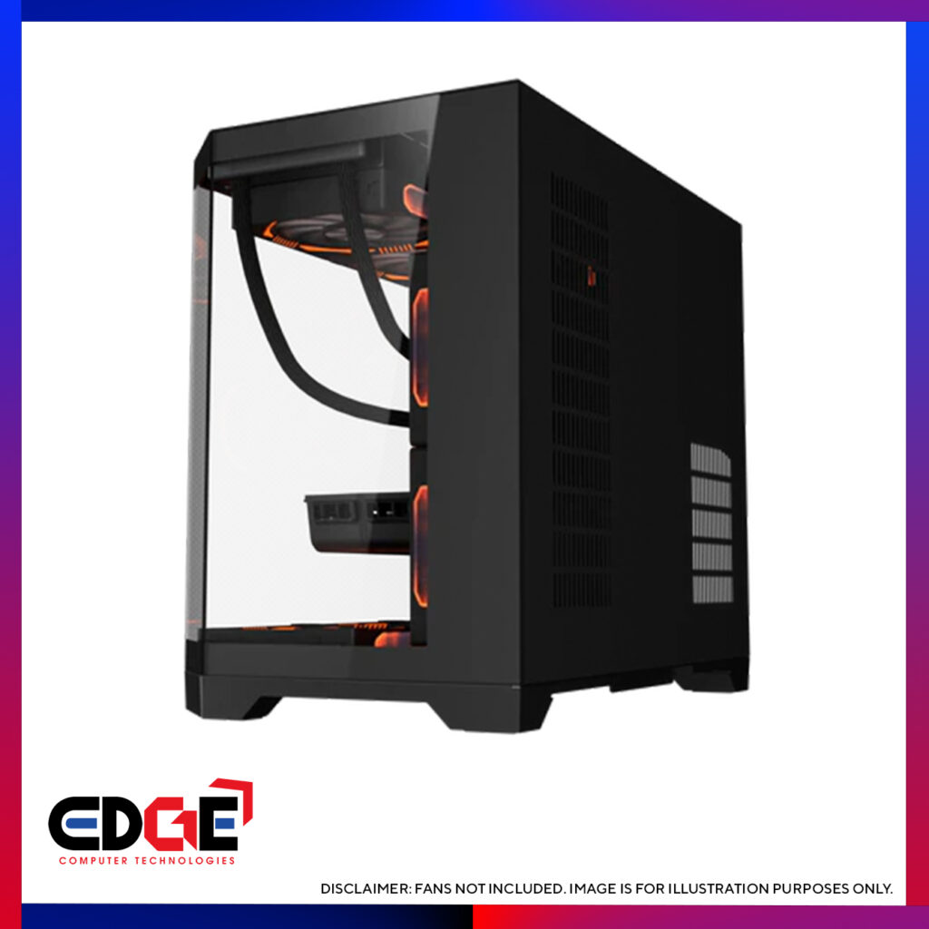 COOLMAN Spectra Dual Chamber mATX/ITX PC Chassis – EDGE Computer ...