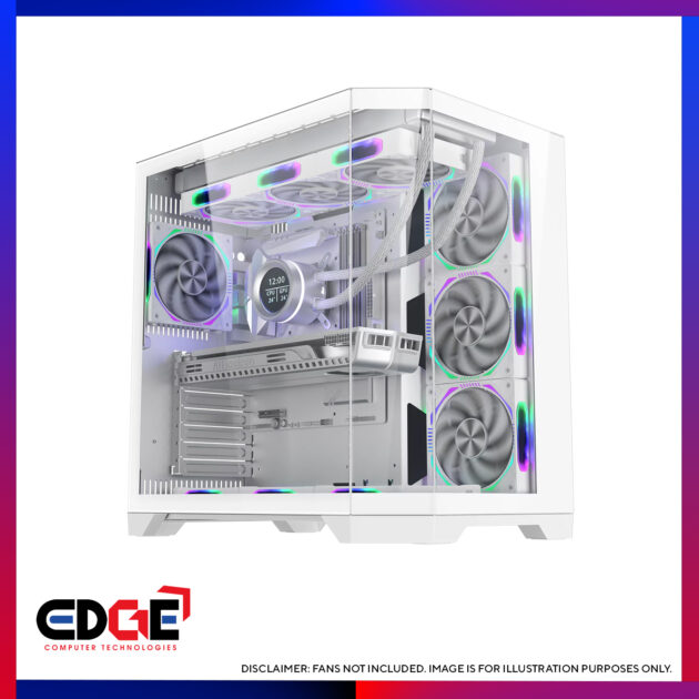 COOLMAN Spectra Luxe Dual Chamber ATX/mATX PC Chassis – EDGE Computer ...