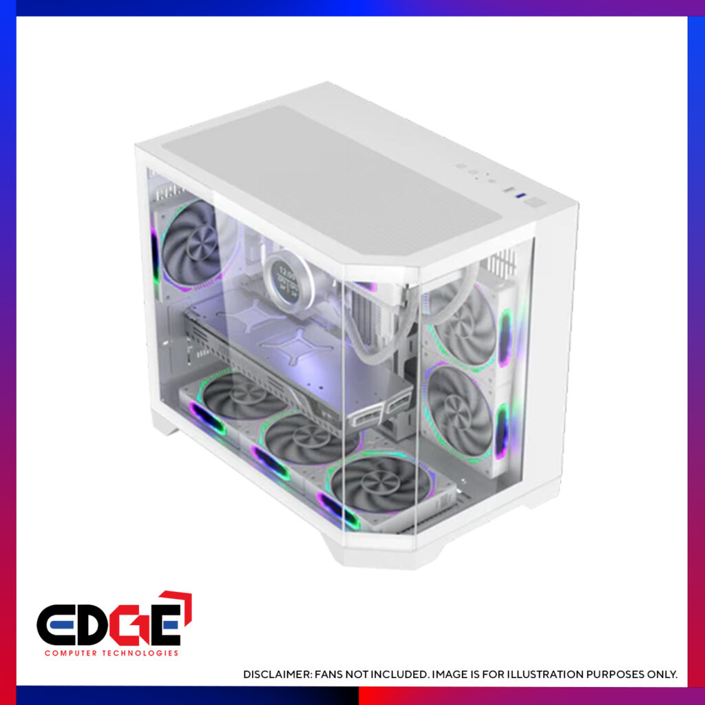 COOLMAN Spectra Dual Chamber mATX/ITX PC Chassis – EDGE Computer ...