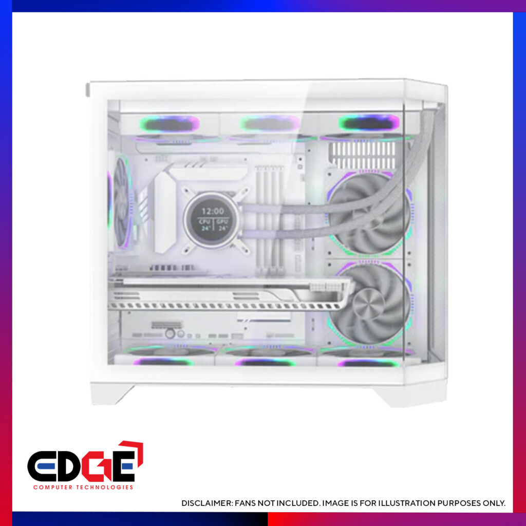 COOLMAN Spectra Dual Chamber mATX/ITX PC Chassis – EDGE Computer ...