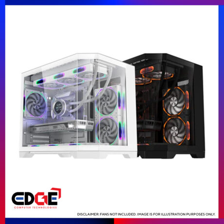 COOLMAN Spectra Dual Chamber mATX/ITX PC Chassis – EDGE Computer ...