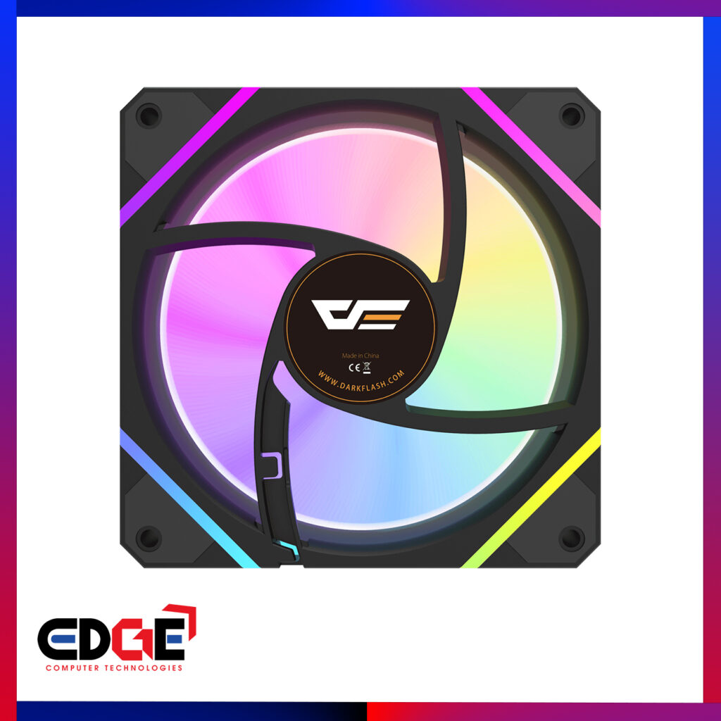 DARKFLASH DM12R F ARGB Reversible Blade Single Cooling Fan – EDGE Computer Technologies