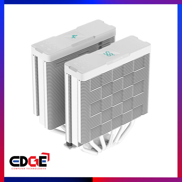 DEEPCOOL AG620 White Digital CPU Cooler, 300-1950rpm, 4-pin connector ...