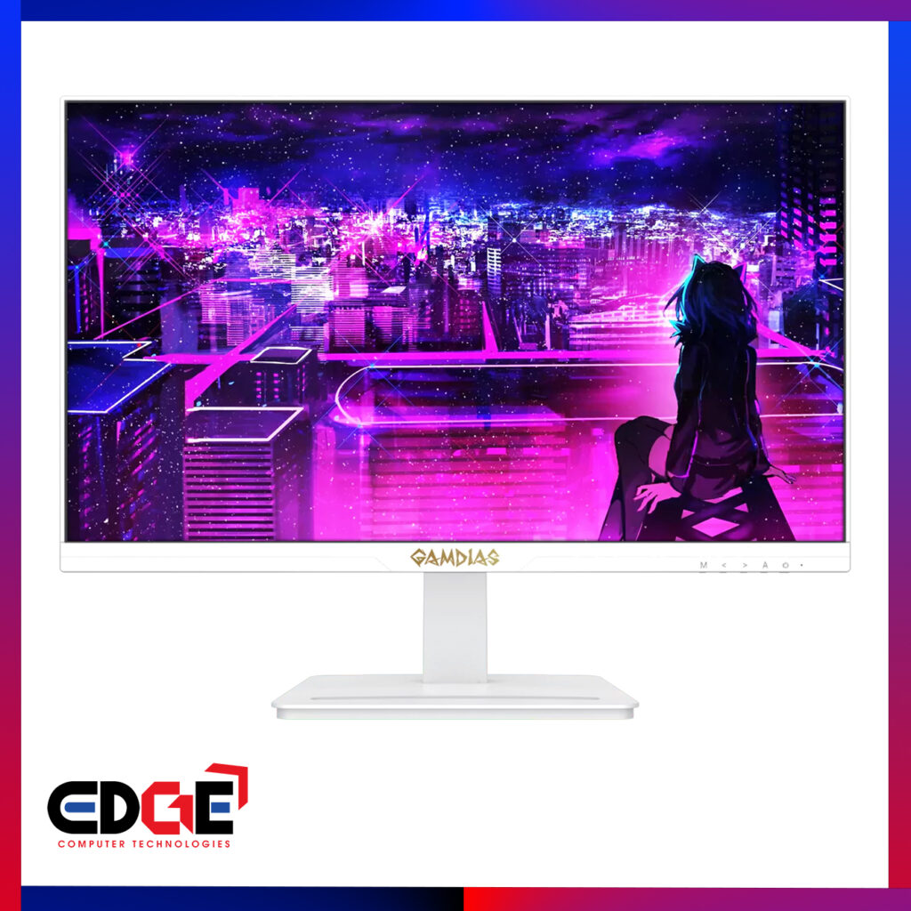23.8″, GAMDIAS Venus HD241FW Gaming Monitor, VA, 1ms 165Hz, , HDMI DP ...