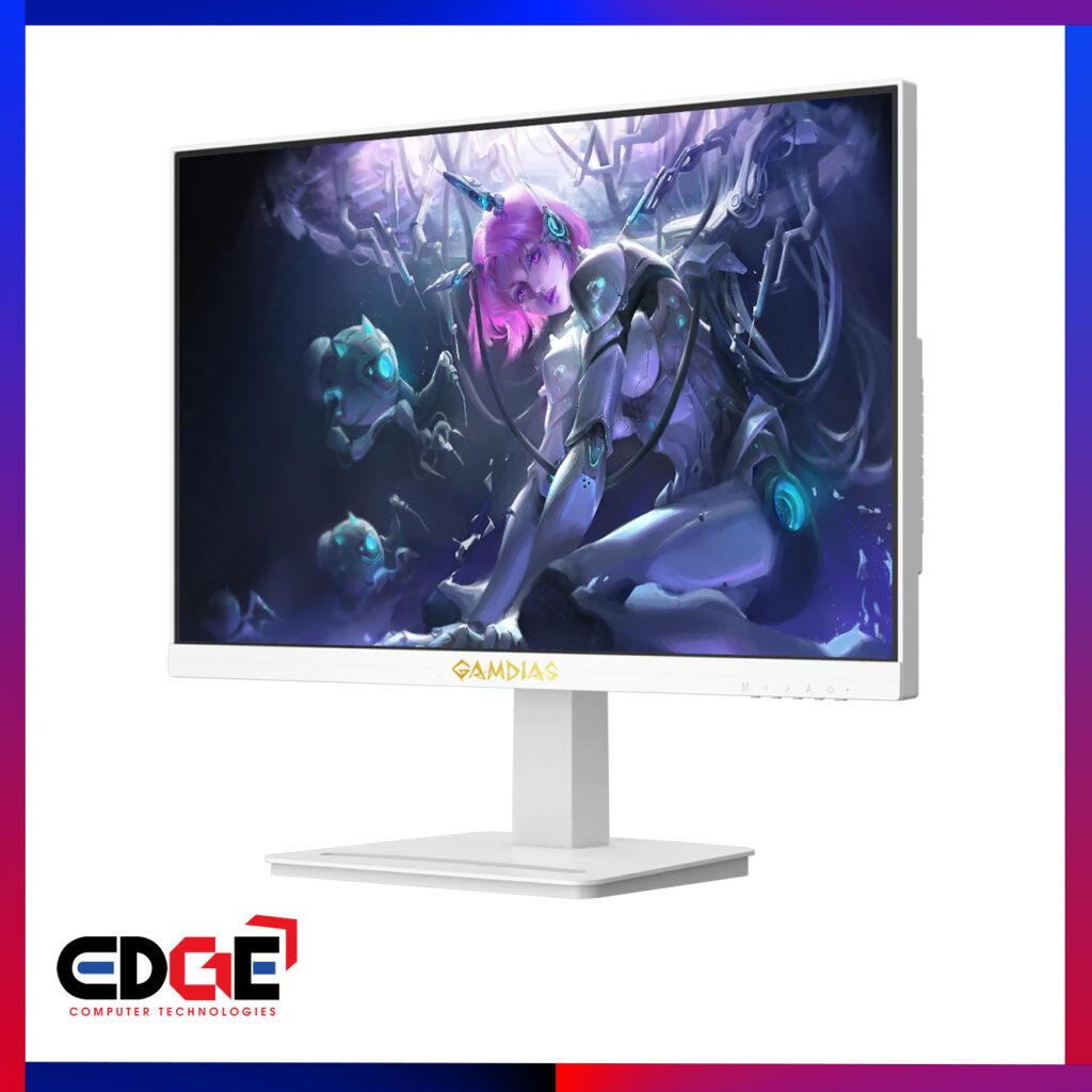 23.8″, GAMDIAS Venus HD241FW Gaming Monitor, VA, 1ms 165Hz, , HDMI DP ...
