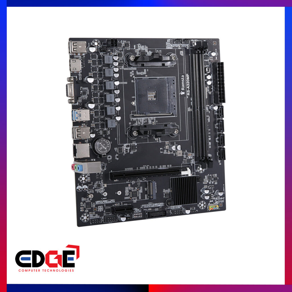 RAMSTA RS-A320MP AMD Motherboard | AM4 DDR4 – EDGE Computer Technologies